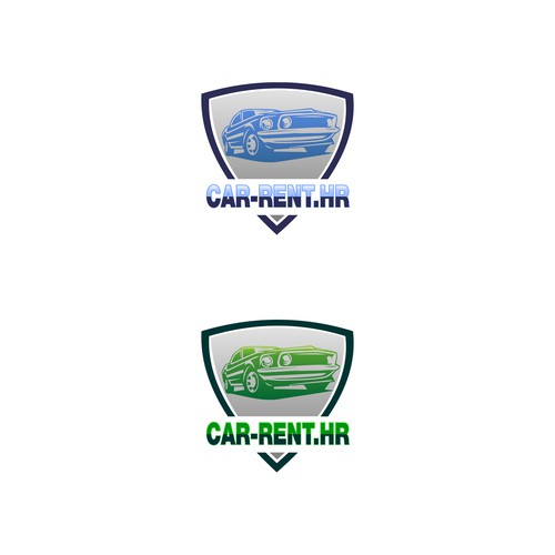 Create a logo for car rental company that will fit in current website ...