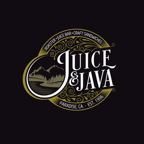 Coffee house- Juice Bar- Drive thru-Real Smoothies-Cafe | Logo design ...