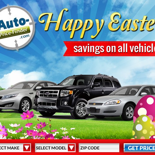 Help a Cool Automotive Company - Easter Banner Ad with a new banner ad ...