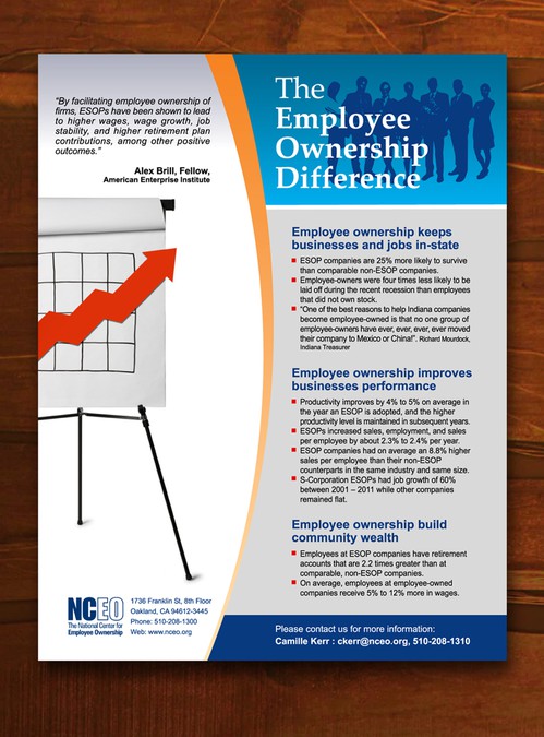 Infographic Needed for a National Campaign on Employee Ownership ...