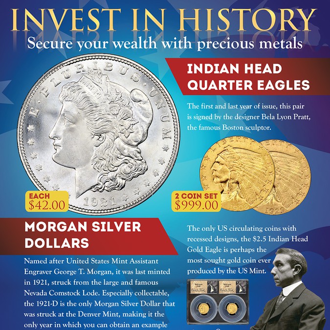 Gold and silver ad for Kiplinger magazine | Postcard, flyer or print ...