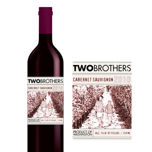 Two Brothers Winery, Two Brothers Wine, Two Brothers Wine Label ...