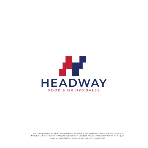 Designs | Headway Food & Drink Sales - My first ever logo!! | Logo ...
