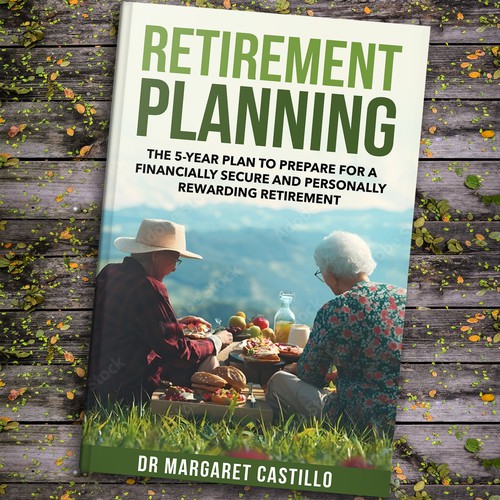 Designs | Retirement Planning Book Cover with a fun Photo of 50 -60 ...