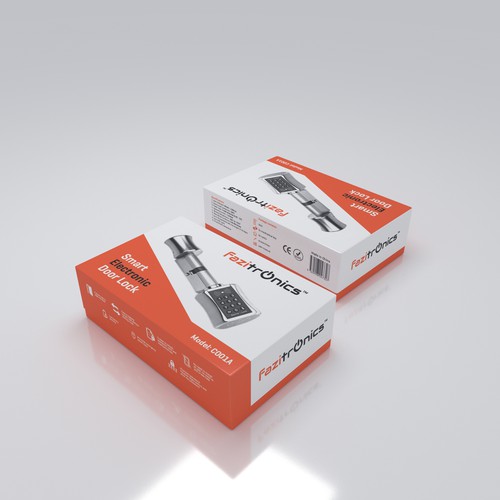 Designs | Product packaging for smart electronic door lock | Product ...