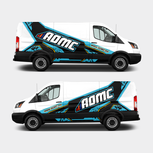 Create an Exciting Motocross Graphics Kit and Van Wrap | Car, truck or ...