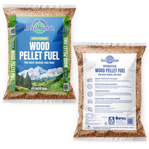 Designs | Refresh the Design of a Wood Fuel Pellet Retail Bag | Product ...