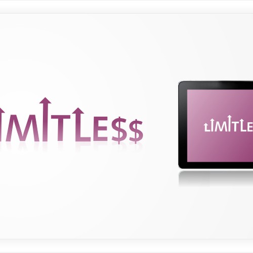 New motivational logo featuring the word LIMITLESS. | Logo design contest