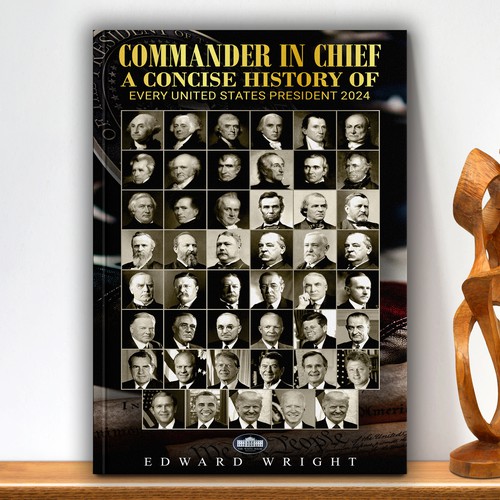 Designs | Regal book cover design for a presidential history book ...