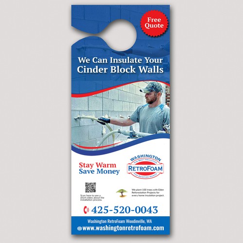 Designs | Washington RetroFoam Door Hanger 1 | Postcard, flyer or print ...