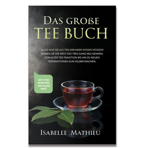 Designs | Tea Book Cover | Book cover contest