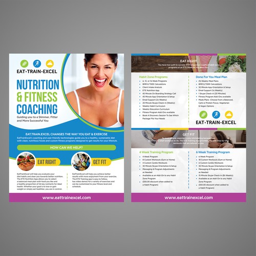 Designs | High energy flyer for weight loss program | Postcard, flyer ...