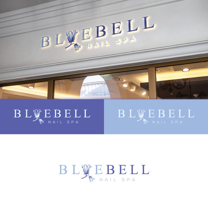 Blue Bell Nail Spa is in need a beautiful logo! | Logo & brand identity ...