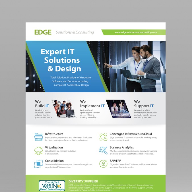 IT Sales & Consulting Company needs a new magazine ad | Other business ...