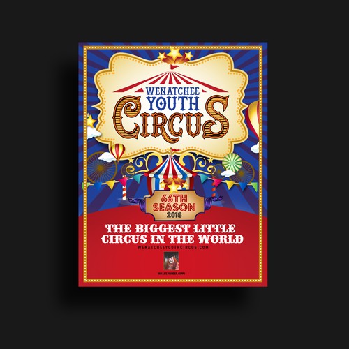 Circus Program Cover | Postcard, flyer or print contest