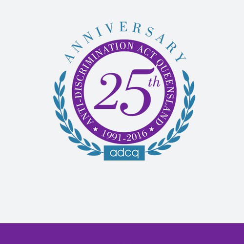 Create a sophisticated logo to commemorate 25 years of anti ...