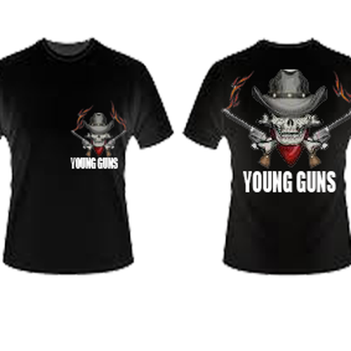 Edgy gun design/logo for smoking and grilling sauce company apparel | T ...