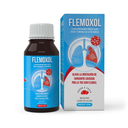 Llamativo empaque para FLEMOXOL | Verpackungen Wettbewerb