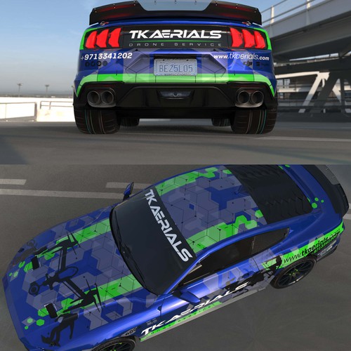 Designs | DRONE PILOT NEEDS MUSCLE CAR WRAP DESIGNED | Car, truck or ...