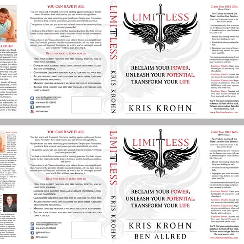 Limitless - Book Cover - Clean, Modern, Minimalistic | Book cover contest