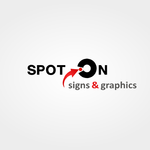 Logo Design for Spot-On Signs & Graphics | Logo design contest