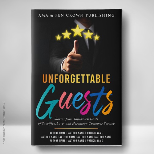 Designs | Design a bestselling book cover for Stories from Hospitality ...