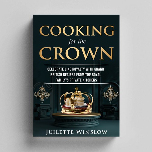 Designs | Royal Cookbook | Book cover contest