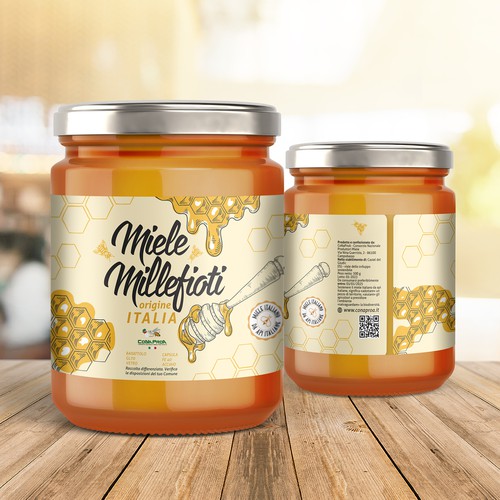 Designs | Miele Italiano da Api Italiane | Product packaging contest