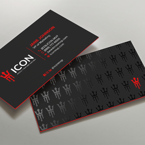 ICON Buisness Card | Business card contest