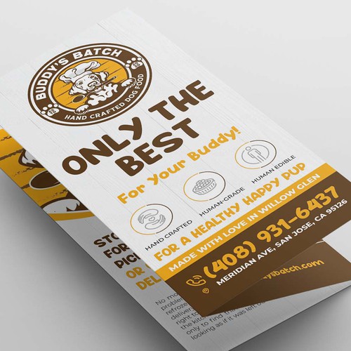 Designs | Buddy's Batch Brochure Contest | Brochure contest