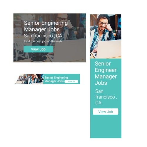 Design banner Ads for Job Seekers | Banner ad contest