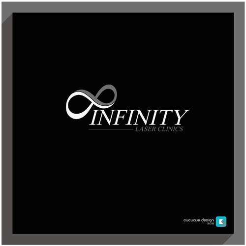 sleek elegant logo with infinity symbol | Logo design contest