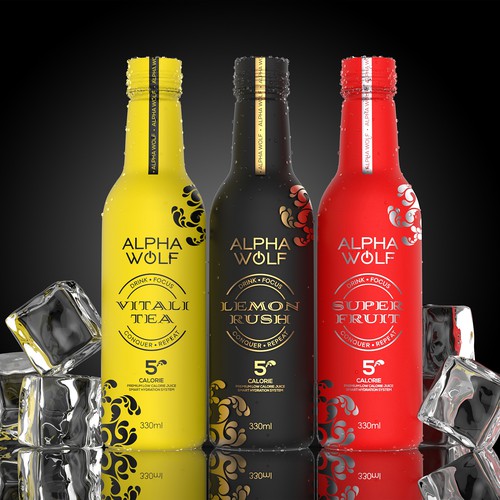Alpha Wolf Beverage Contest | Product label contest