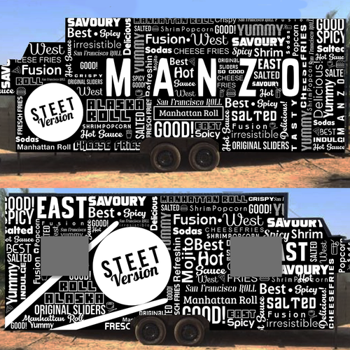 Manzo Food Truck Design | Car, truck or van wrap contest