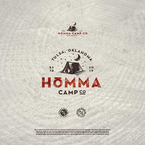 Homma Camp Co. : Vintage + Classic Camp-Inspired Logo | Logo design contest