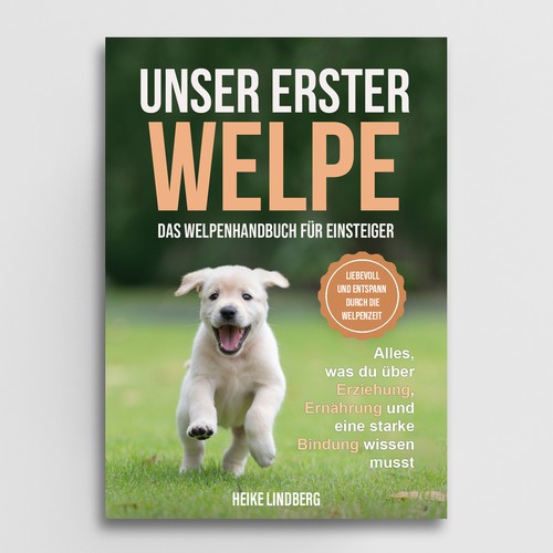 Designs | Design Cute and serious cover for a puppy handbook | Book ...