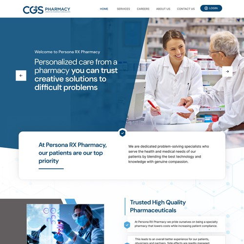 Designs | Website design for medical manufacturing facility. | Web page ...