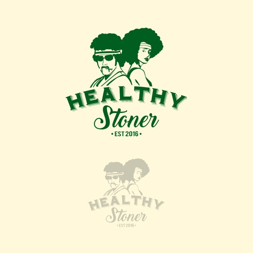 Create a Dope vintage Healthy Stoner logo for The HomeGrown Media Group ...