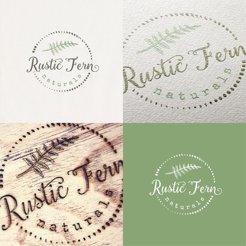 Create a handcrafted soap logo for Rustic Fern Naturals | Logo design ...