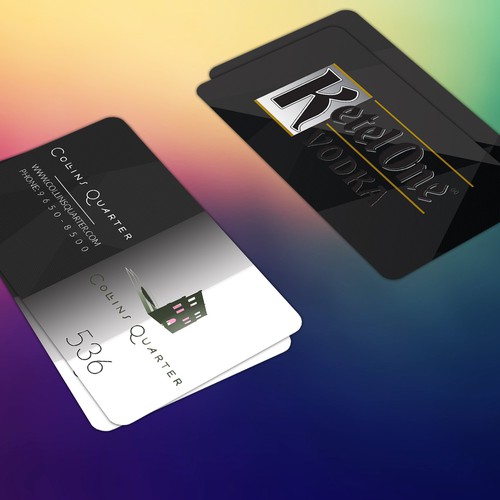 Tab card design for bar and restaurant - Collins Quarter | Business ...
