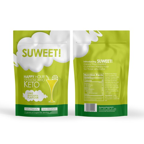 Spunky brand of gummies seeks modern/fun pack design | Product ...