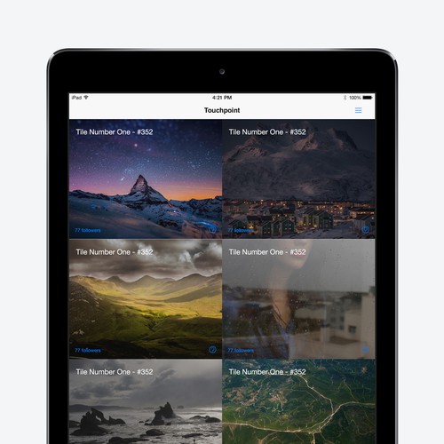 Mobile App Home Screen Redesign | App design contest