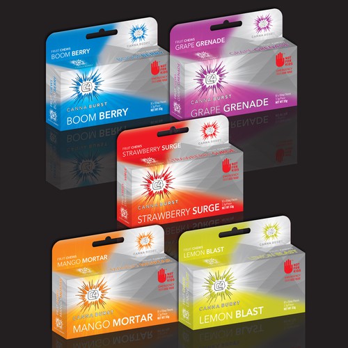 Designs | C4 Canna Burst Packaging Design | Product packaging contest