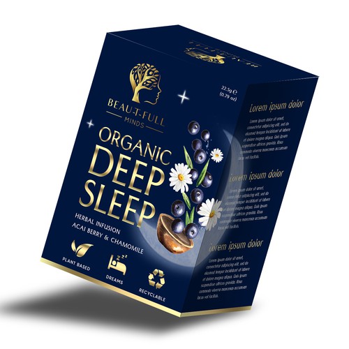 Designs | DEEP SLEEP TEA - REBRAND NEEDED | Product packaging contest