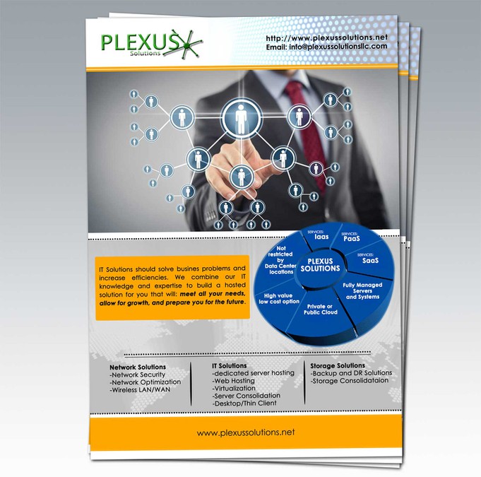 Help Plexus Solutions with a new postcard, flyer or print | Postcard ...