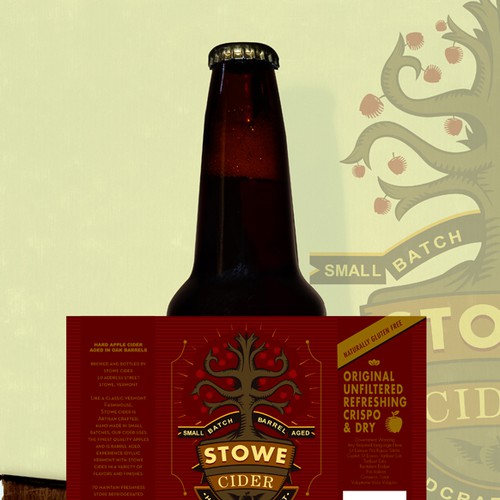 Designs | New label for Stowe Cider | Product label contest