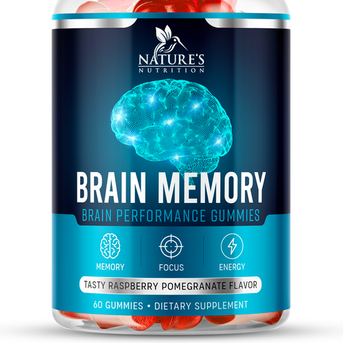 Designs | Smart: Brain Memory Gummies Design Needed for Nature's ...