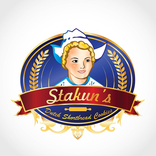 Dutch Shortbread Cookies | Logo design contest