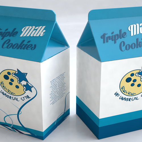 Designs | TRIPLE MILK COOKIES. | Product packaging contest