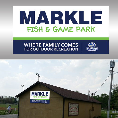 Markle Fish & Game Park sign - refresh lots of freedom on design ...